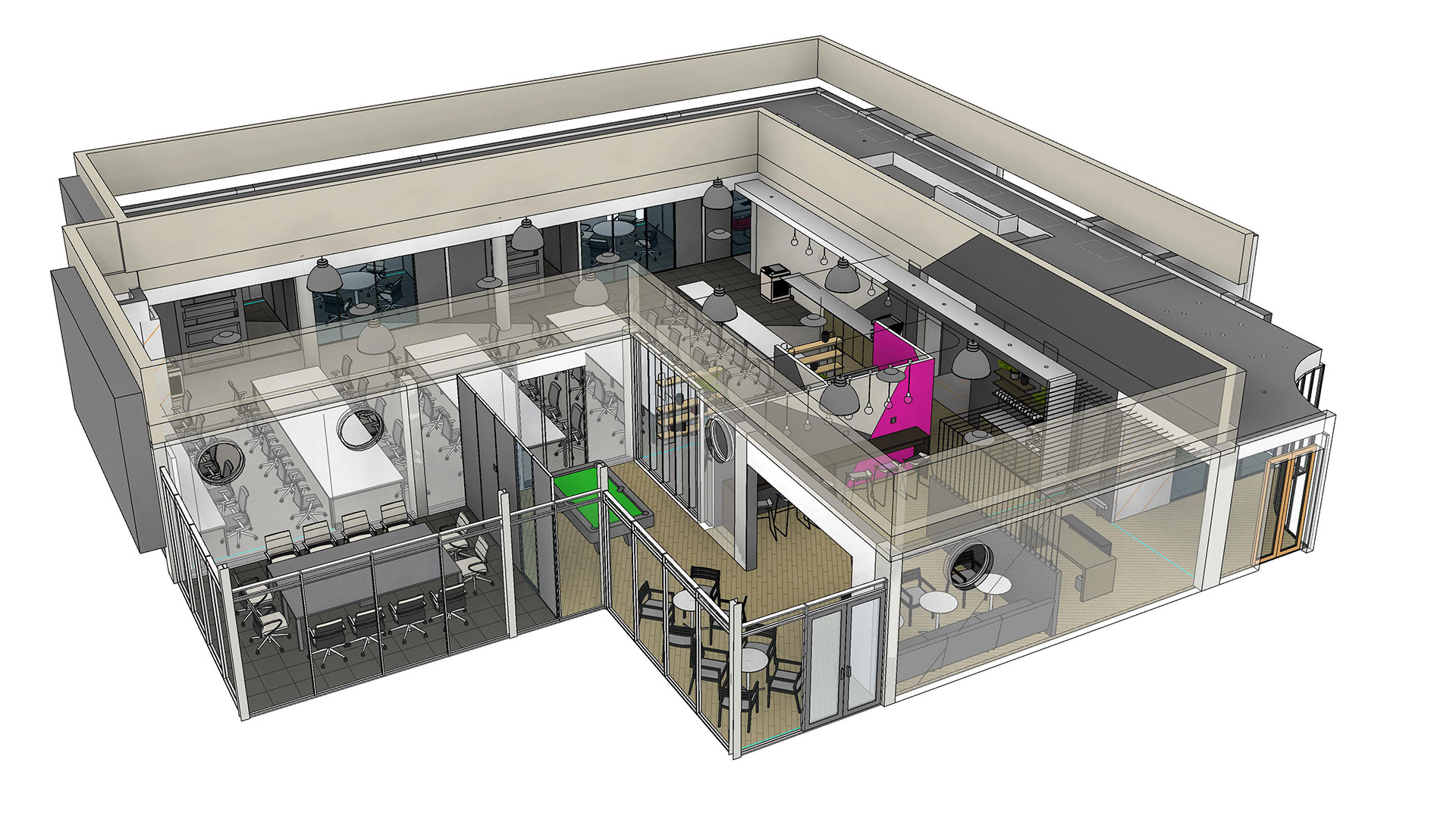 Interior Projects - Space Planning - TCRPV Architects